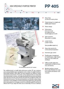 Data Sheet PP 405 - PSi Matrix